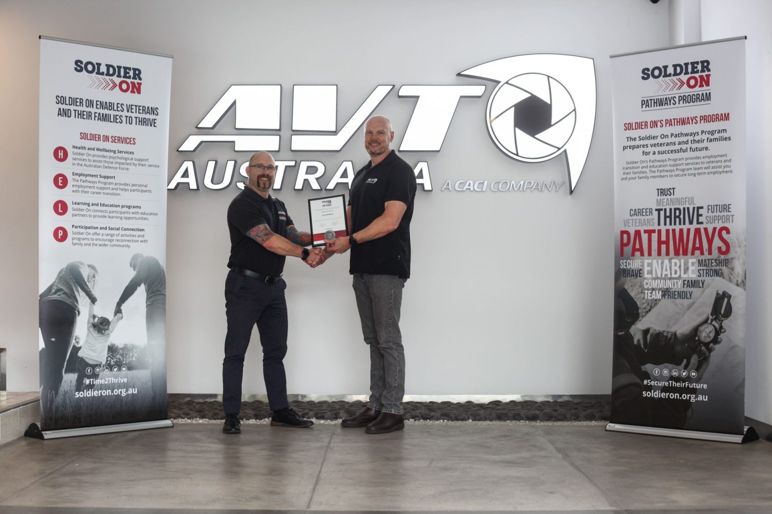 AVT Australia Supports Soldier On – AVT Australia